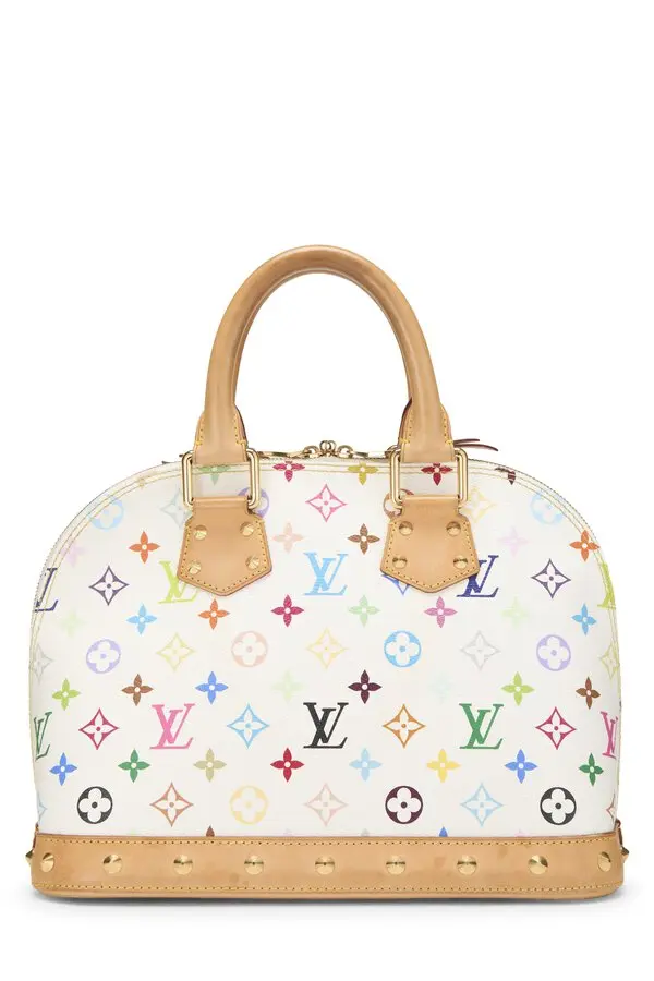 LOUIS VUITTON Takashi Murakami Monogram Multicolore Alma Nm