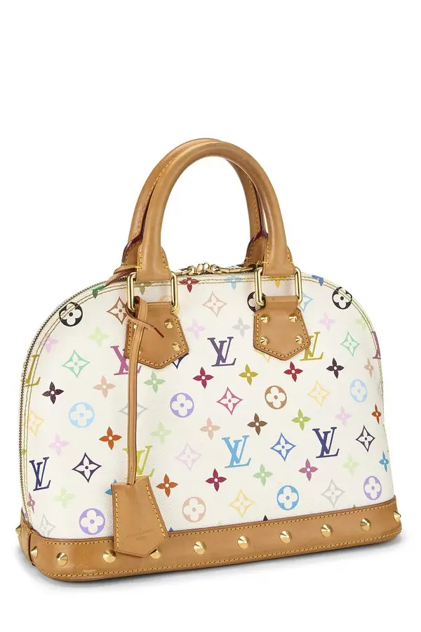 LOUIS VUITTON Takashi Murakami Monogram Multicolore Alma Nm