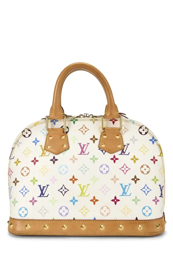 LOUIS VUITTON Takashi Murakami Monogram Multicolore Alma Nm