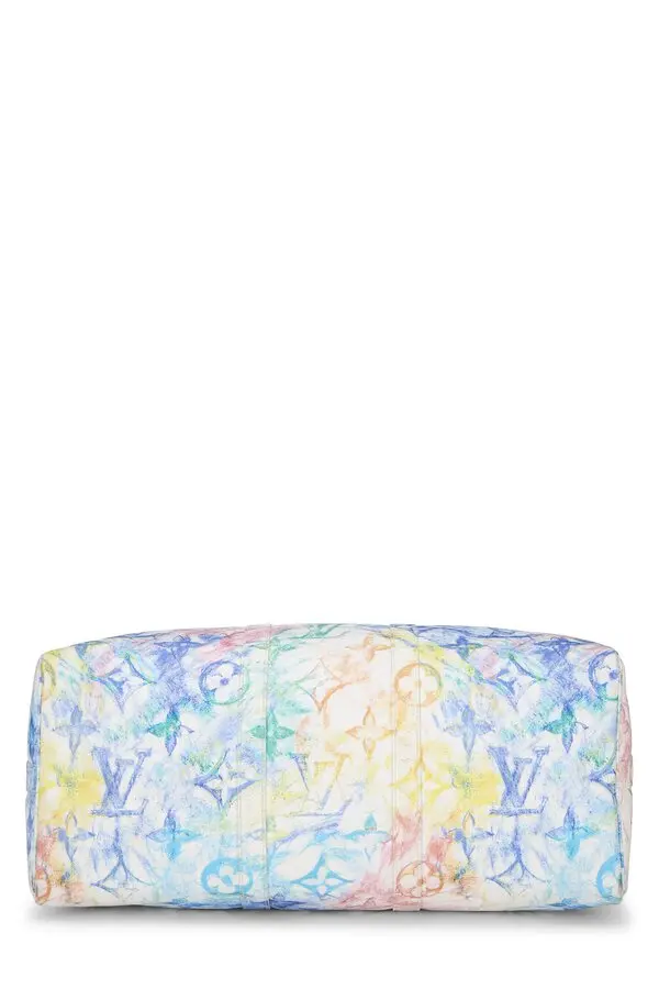 LOUIS VUITTON Monogram Pastel Crayon Keepall Bandouliere 50
