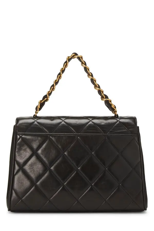 Chanel Quilted Lambskin Chain Handbag