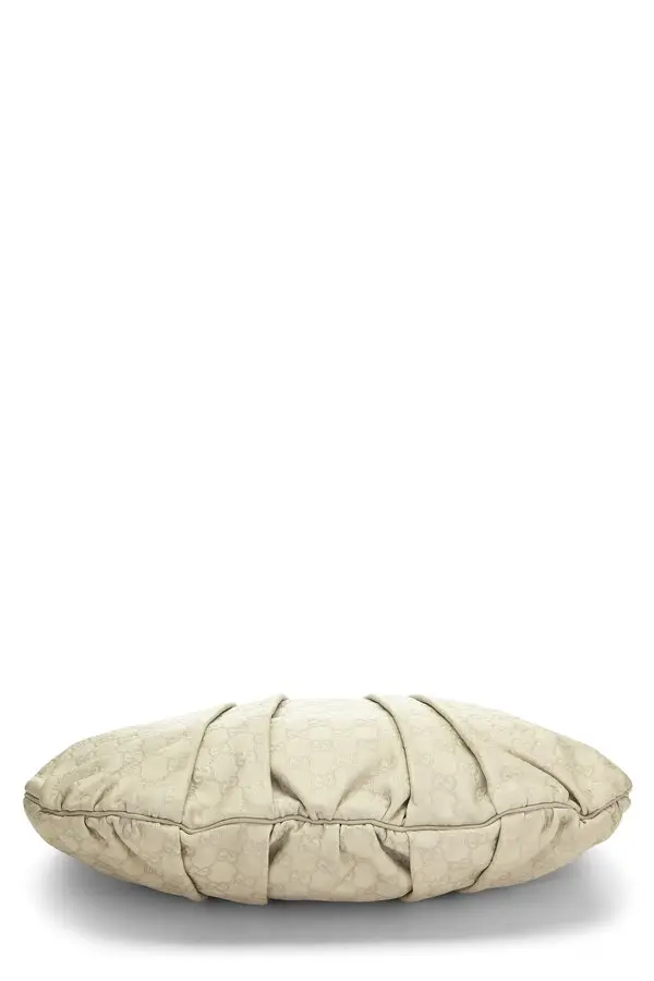 Gucci Guccissima Hysteria Convertible Hobo - Cream