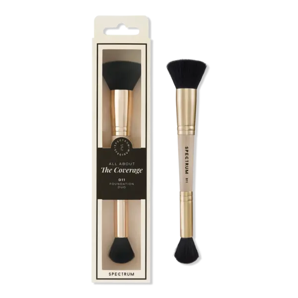 SPECTRUM All About The Coverage Foundation Duo Brush - One-color