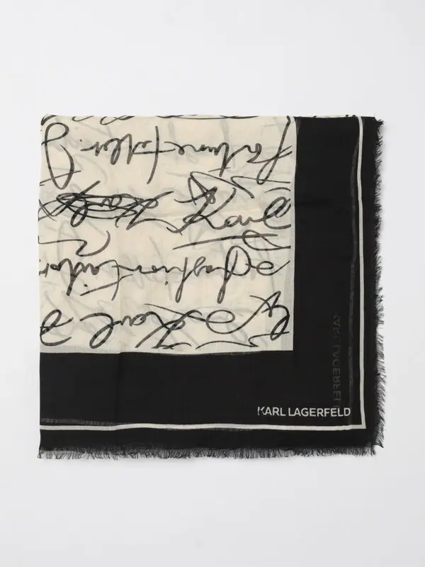 Karl Lagerfeld Neck Scarf - Beige