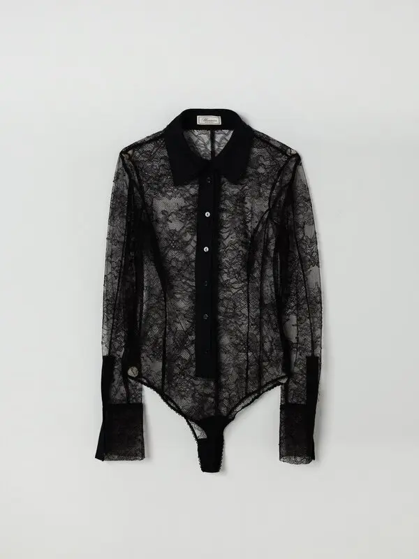 Blumarine Feather Trim Cardigan