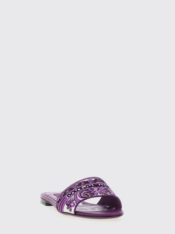 Dolce & Gabbana Heeled Sandals - Violet