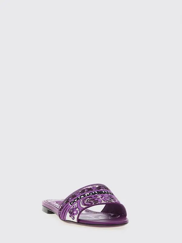 Dolce & Gabbana Heeled Sandals - Violet