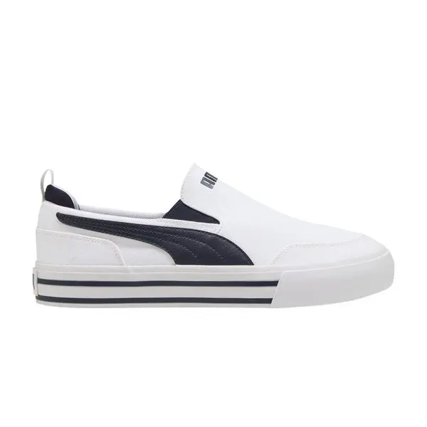 PUMA Court Classic Vulc Slip-on Sneakers - White