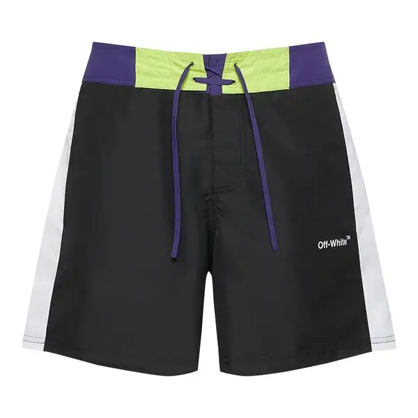 Off-White Arrow Block Sunset Swimshorts - Multicolor