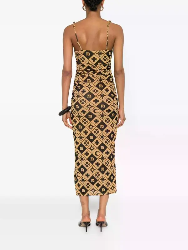 Nanushka Ruched Midi Dress