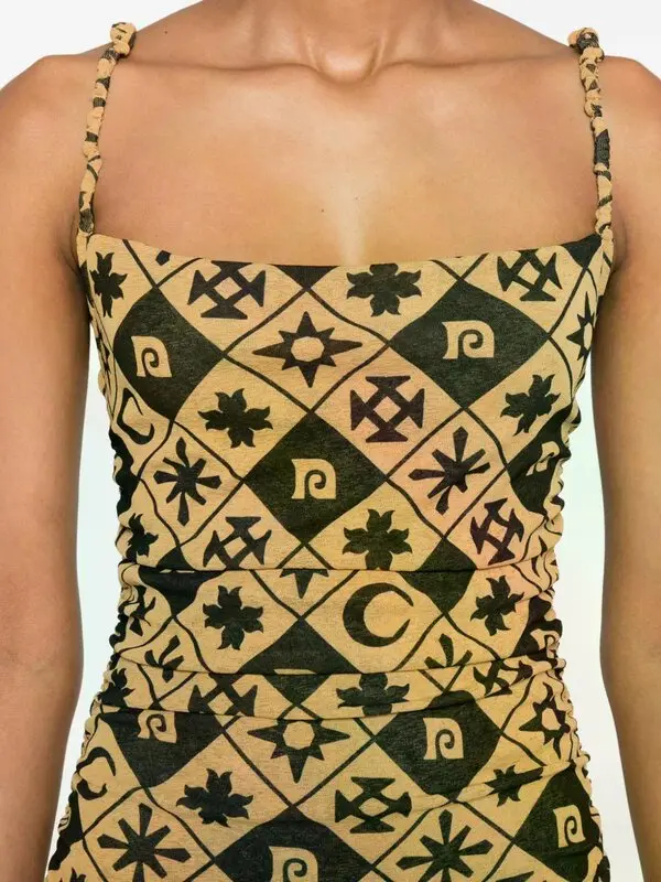 Nanushka Ruched Midi Dress