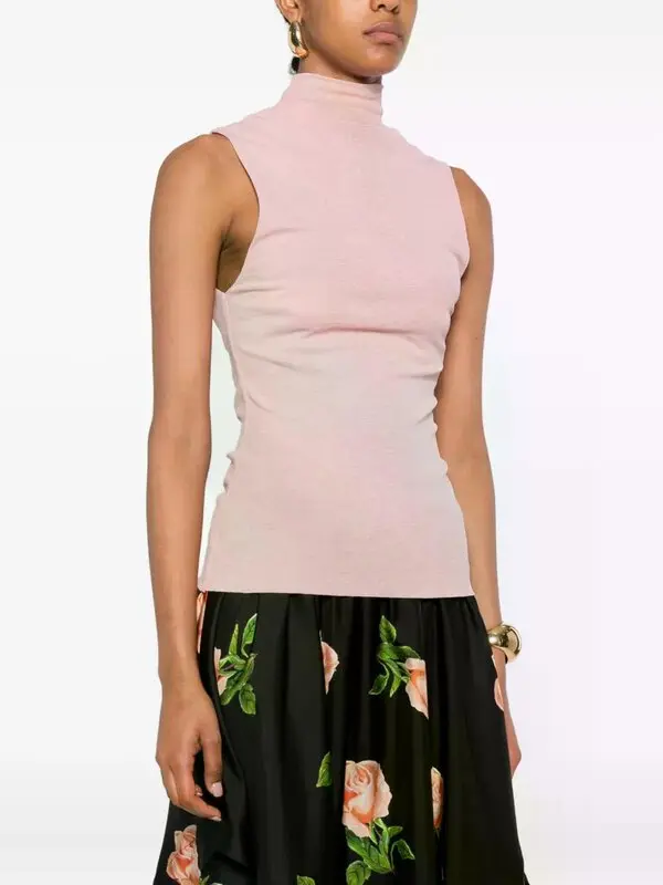 Nanushka Sleeveless Turtleneck Top