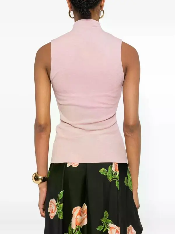 Nanushka Sleeveless Turtleneck Top