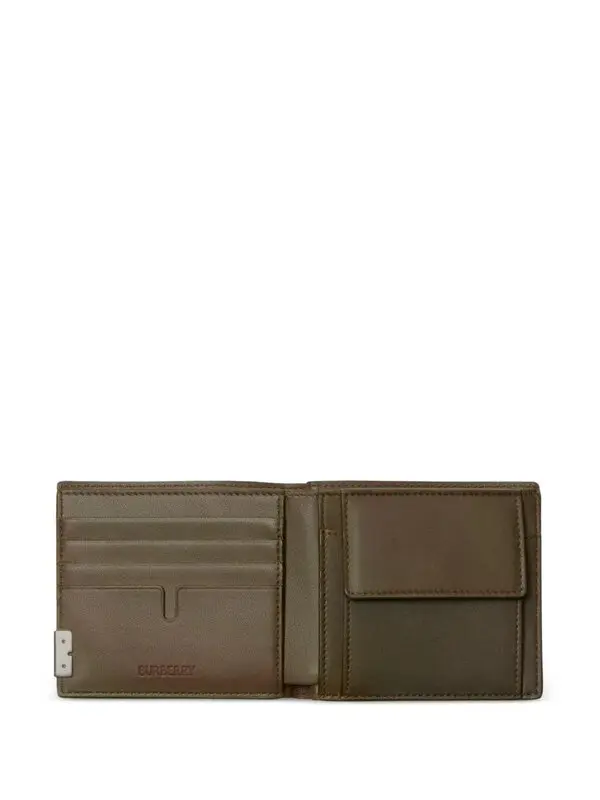 Burberry B-cut Leather Wallet