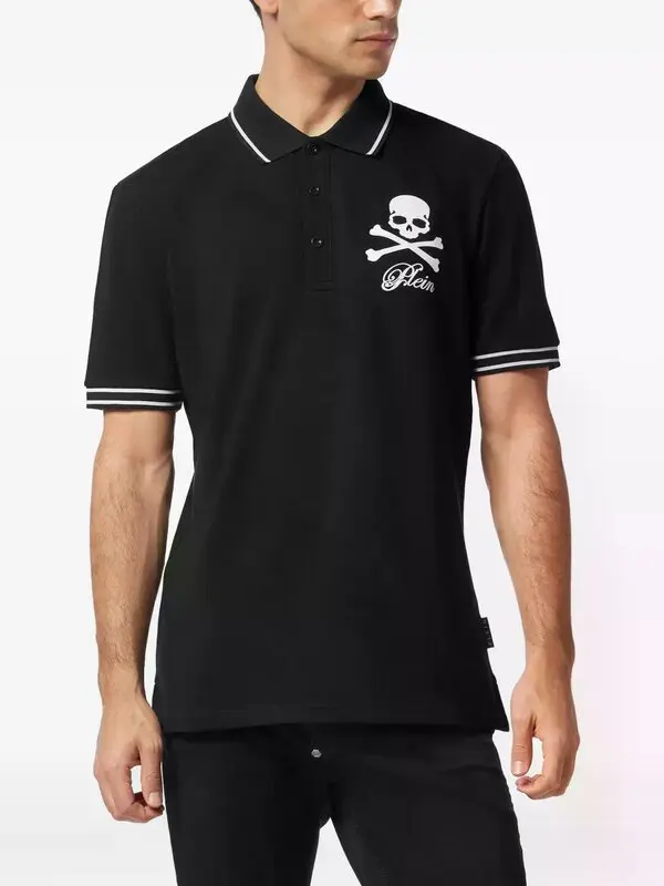 Philipp Plein Skull-print Polo Shirt