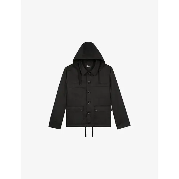 The Kooples Patch-pocket Cotton Jacket
