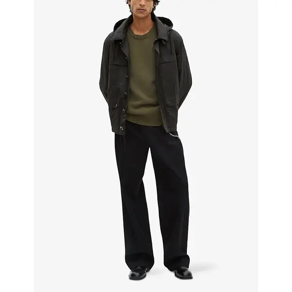 The Kooples Patch-pocket Cotton Jacket