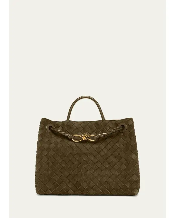 Bottega Veneta Medium Andiamo Tote Bag - Moss