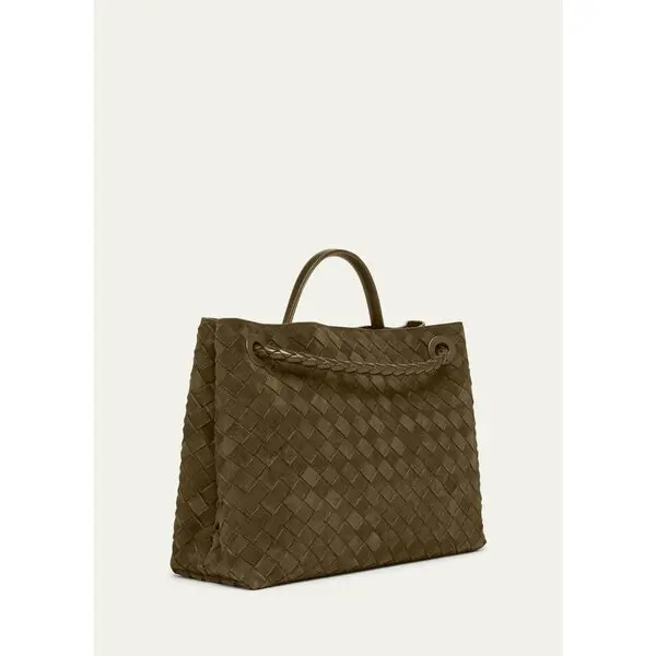 Bottega Veneta Medium Andiamo Tote Bag - Moss
