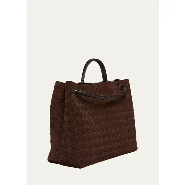 Bottega Veneta Medium Andiamo Tote Bag - Moss