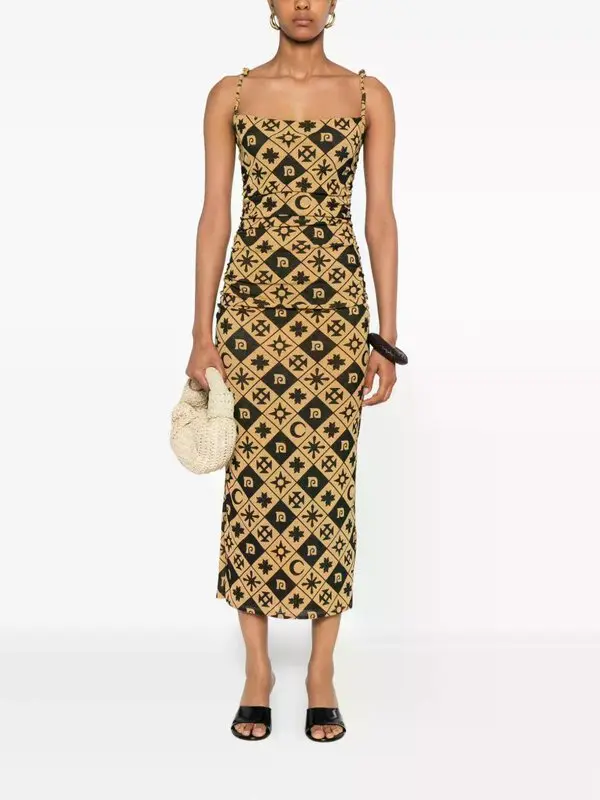 Nanushka Ruched Midi Dress