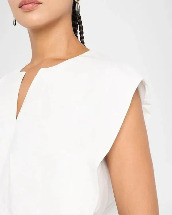 Simkhai Wrenli Pleated Top
