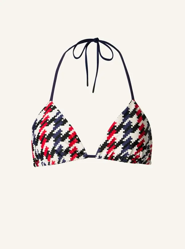 Perfect Moment Bikini Top - Houndstooth