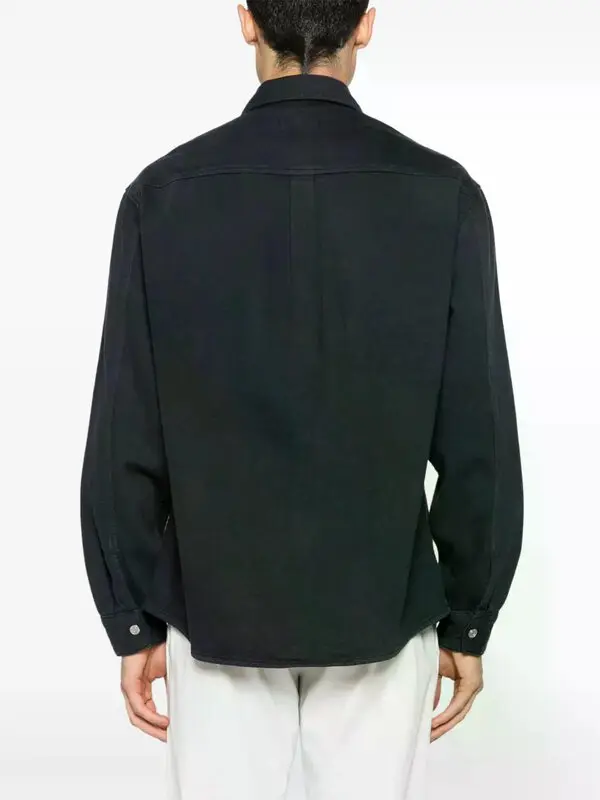 FRAME Long-sleeve Cotton Overshirt