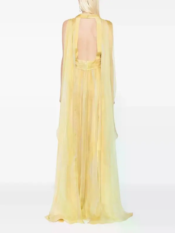 Elie Saab Printed Dress