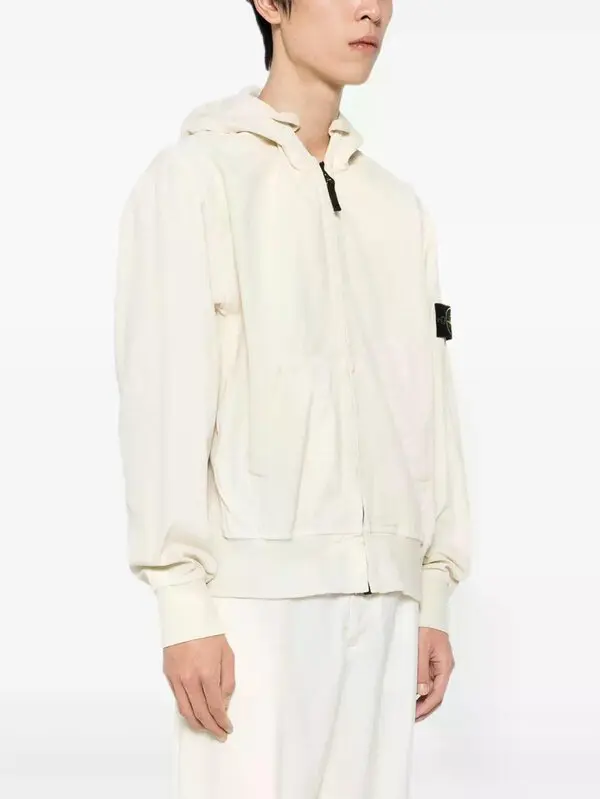Stone Island Cotton Hoodie - Neutrals