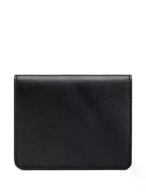 AMI Paris Carrousel Leather Wallet - Black