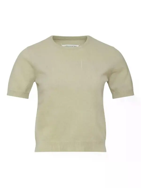 MAISON MARGIELA Knitted T-shirt - Green