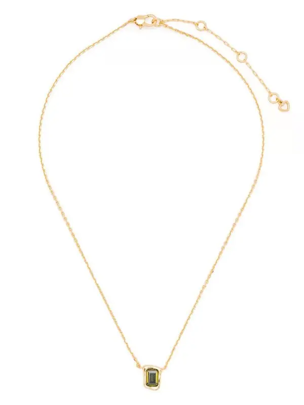 Kate Spade New York Molten Glass Pendant Necklace - Gold