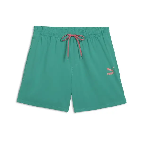 PUMA 5.5" Swim Trunks - Green