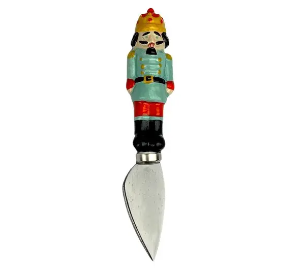 10 STRAWBERRY STREET Nutcracker Cheese Knife Se T