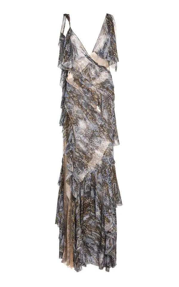 Christopher Esber Unravelled Serpent Maxi Dress
