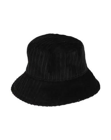 Borsalino Cotton Corduroy Bucket Hat - Black
