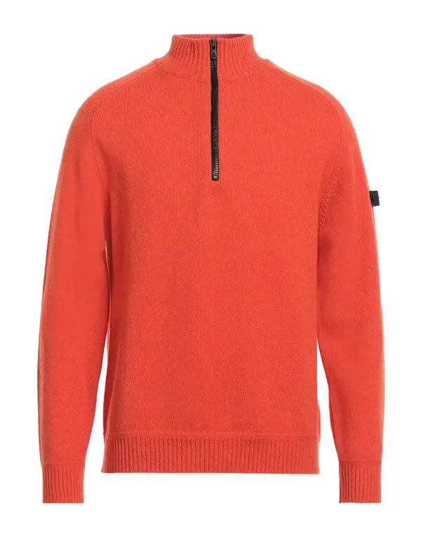 Peuterey Turtleneck Wool-blend Pullover - Orange