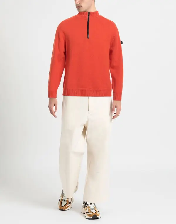 Peuterey Turtleneck Wool-blend Pullover - Orange