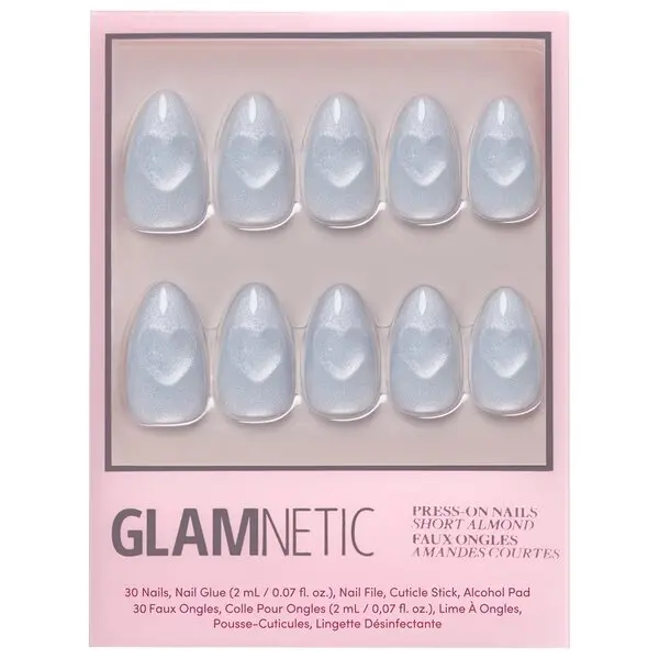 GLAMNETIC Premium Press-on Nail Kit - Cold Hearted