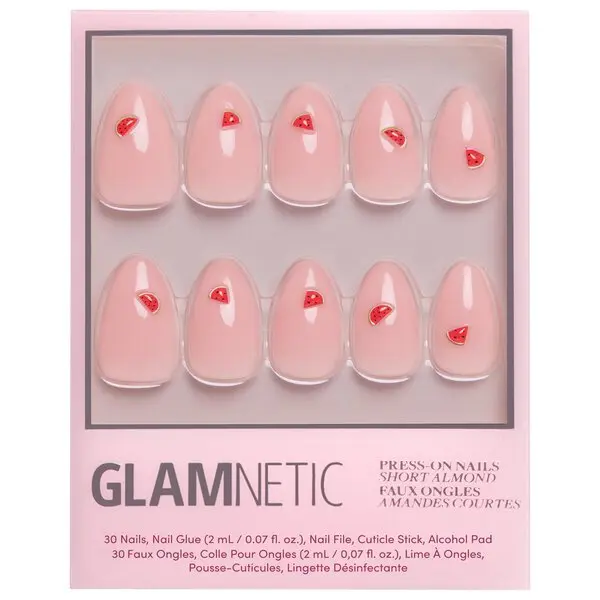 GLAMNETIC Premium Press-on Nail Kit - Juicy Slice