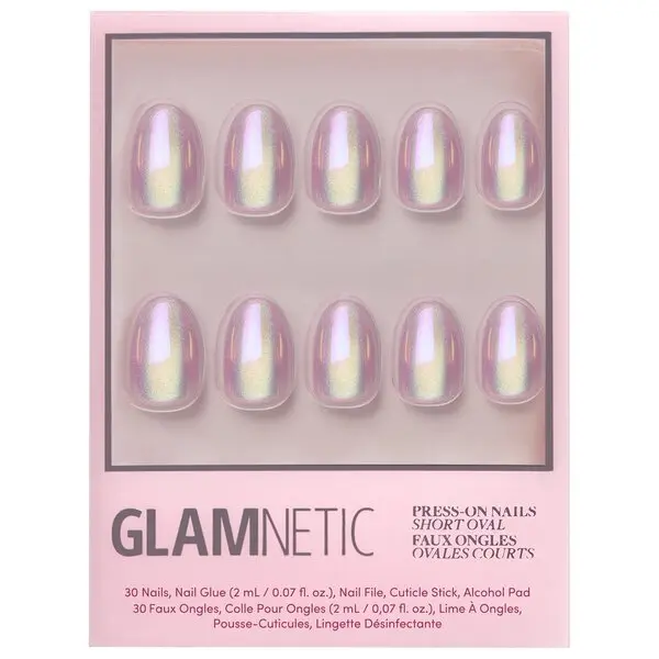 GLAMNETIC Premium Press-on Nail Kit - Oyster