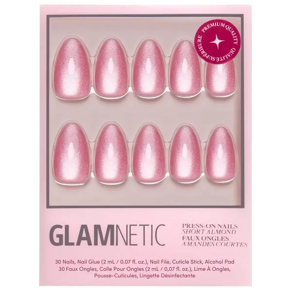 GLAMNETIC Premium Press-on Nail Kit - Shine For You