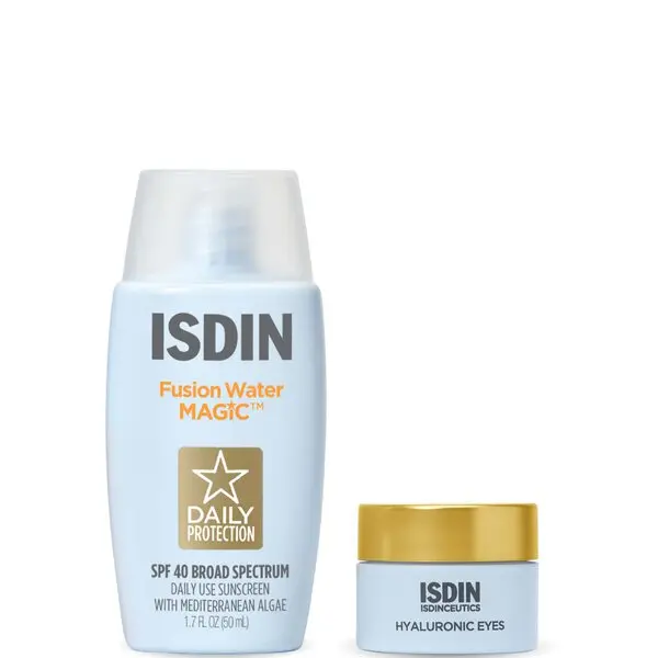 ISDIN Fusion Water Magic Spf40 50ml & Ceutics Hyaluronic Eyes Duo - One-color
