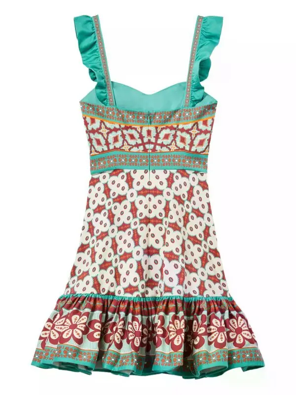 La DoubleJ Printed Mini Dress