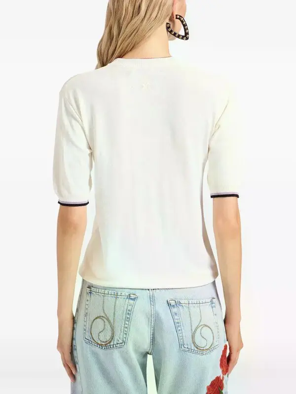 La DoubleJ Divine Embroidered T-shirt