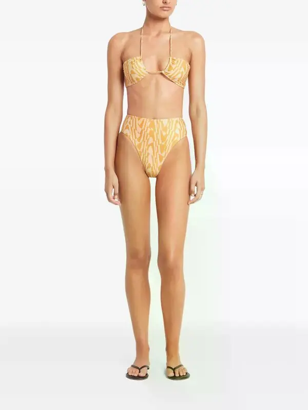 Faithfull The Brand Abstract-print Bikini
