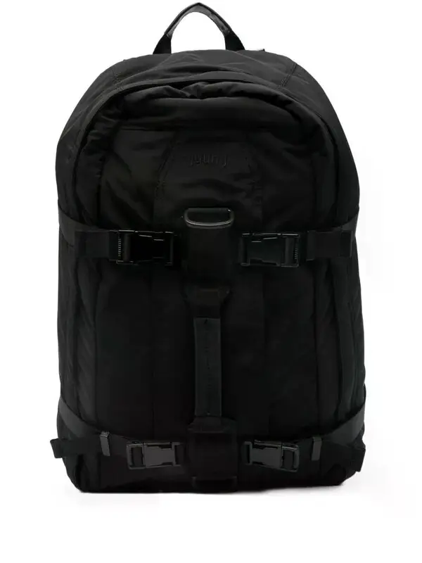JUUN.J Buckle-fastening Strap Backpack - Black