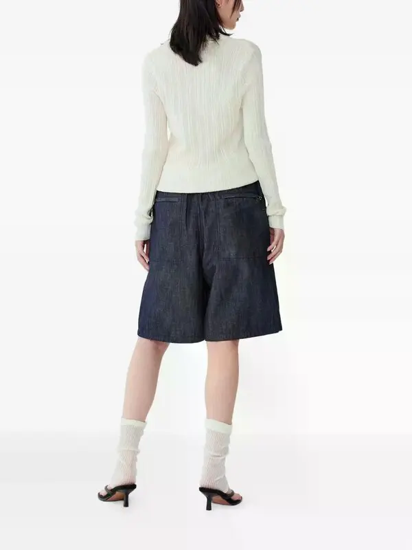 STUDIO TOMBOY Ribbed-knit T-shirt