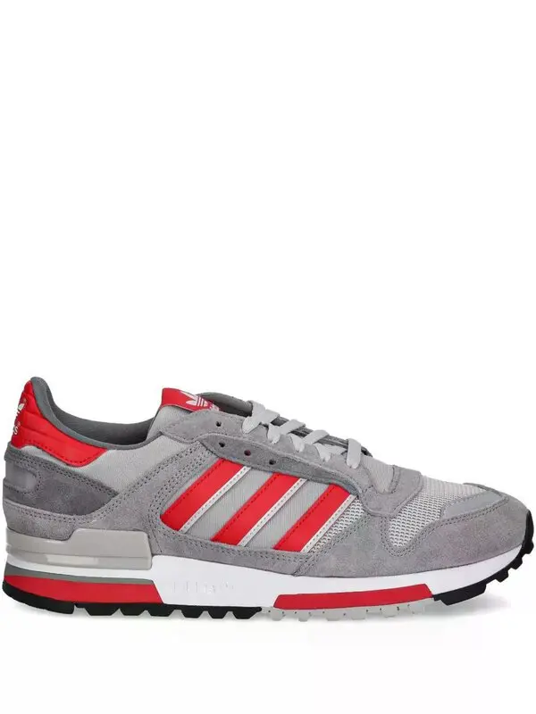Adidas Zx 600 3-stripe Suede Sneakers - Grey
